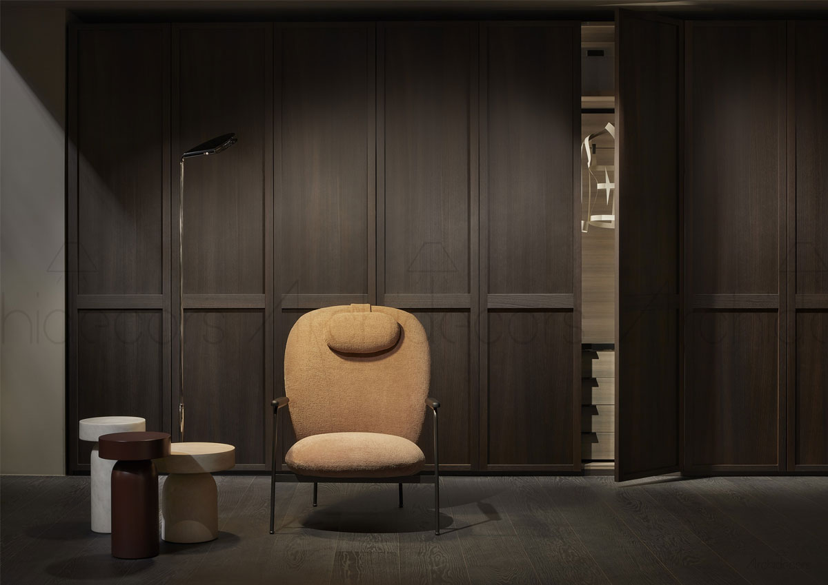 Natural and Warm Wooden Dressing Cabinet Models - Archidecors